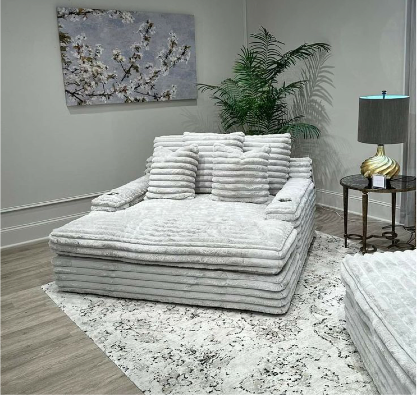 Ripped Fur velvet Sleeper Couch – Sahara Africa Furnitures