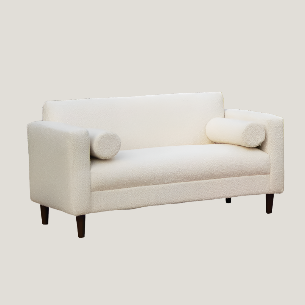 Two seater Boucle couch – Sahara Africa Furnitures