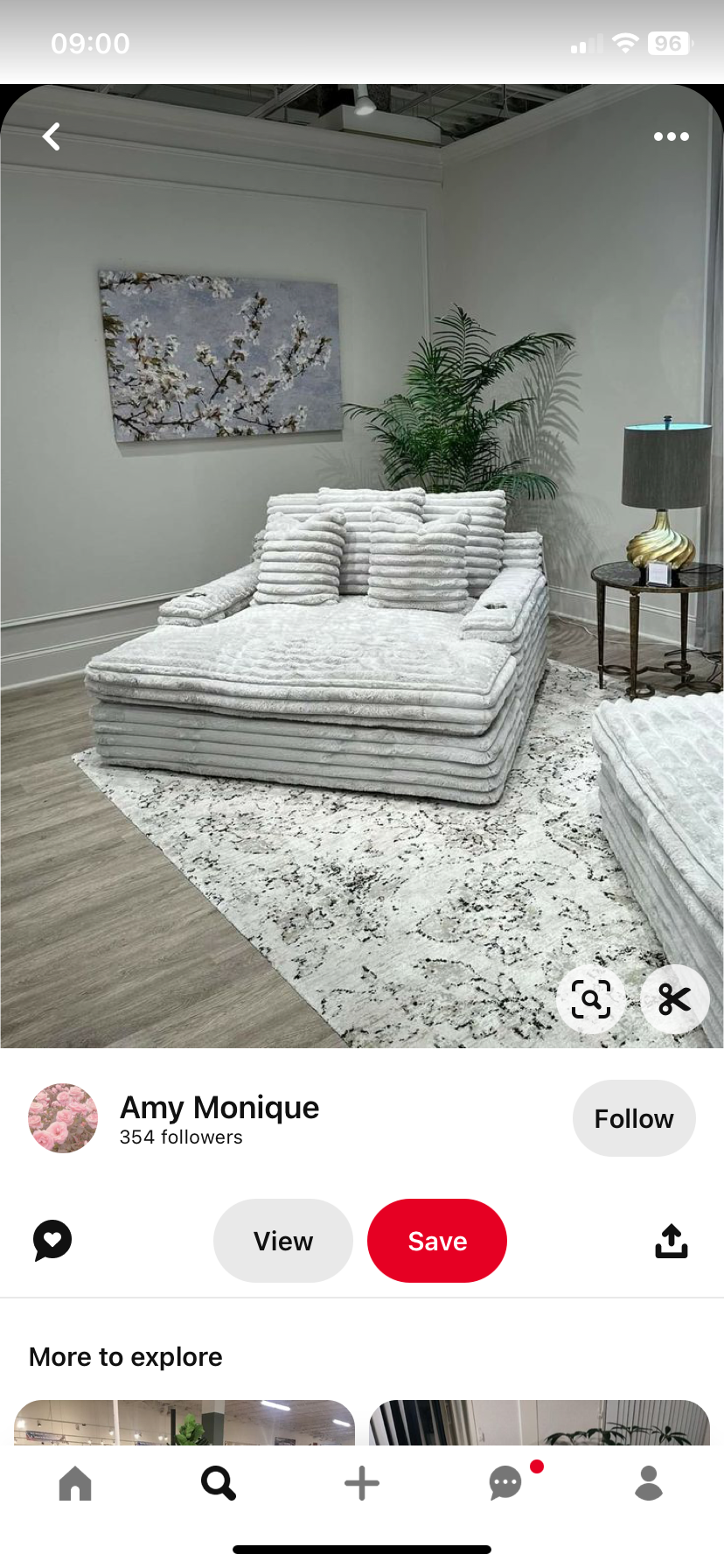 Ripped Fur velvet Sleeper Couch – Sahara Africa Furnitures